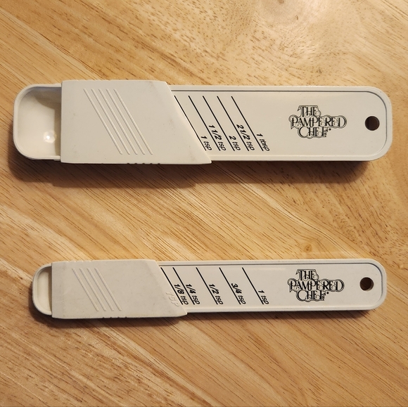 The Pampered Chef | Kitchen | Pampered Chef Adjustable Measuring Spoons ...